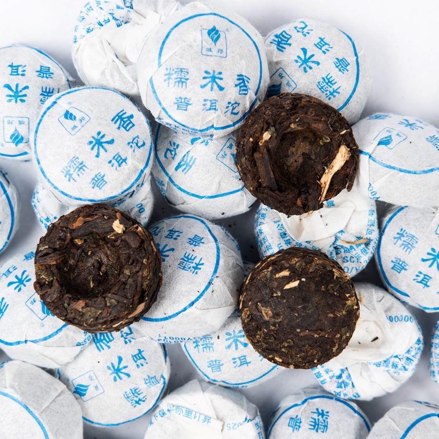 SerendipiTea: Pu'Erh Sticky Rice Tuo Cha